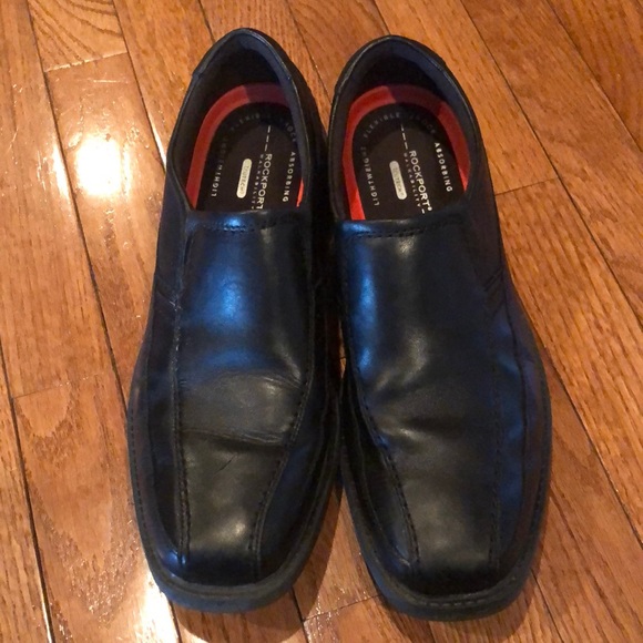 Rockport | Shoes | Rockport Men Slip On Black Shoes 95 | Poshmark